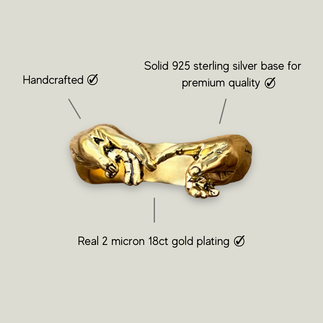 HAND OF GOD RING IN GOLD – Untold-truth-ecom