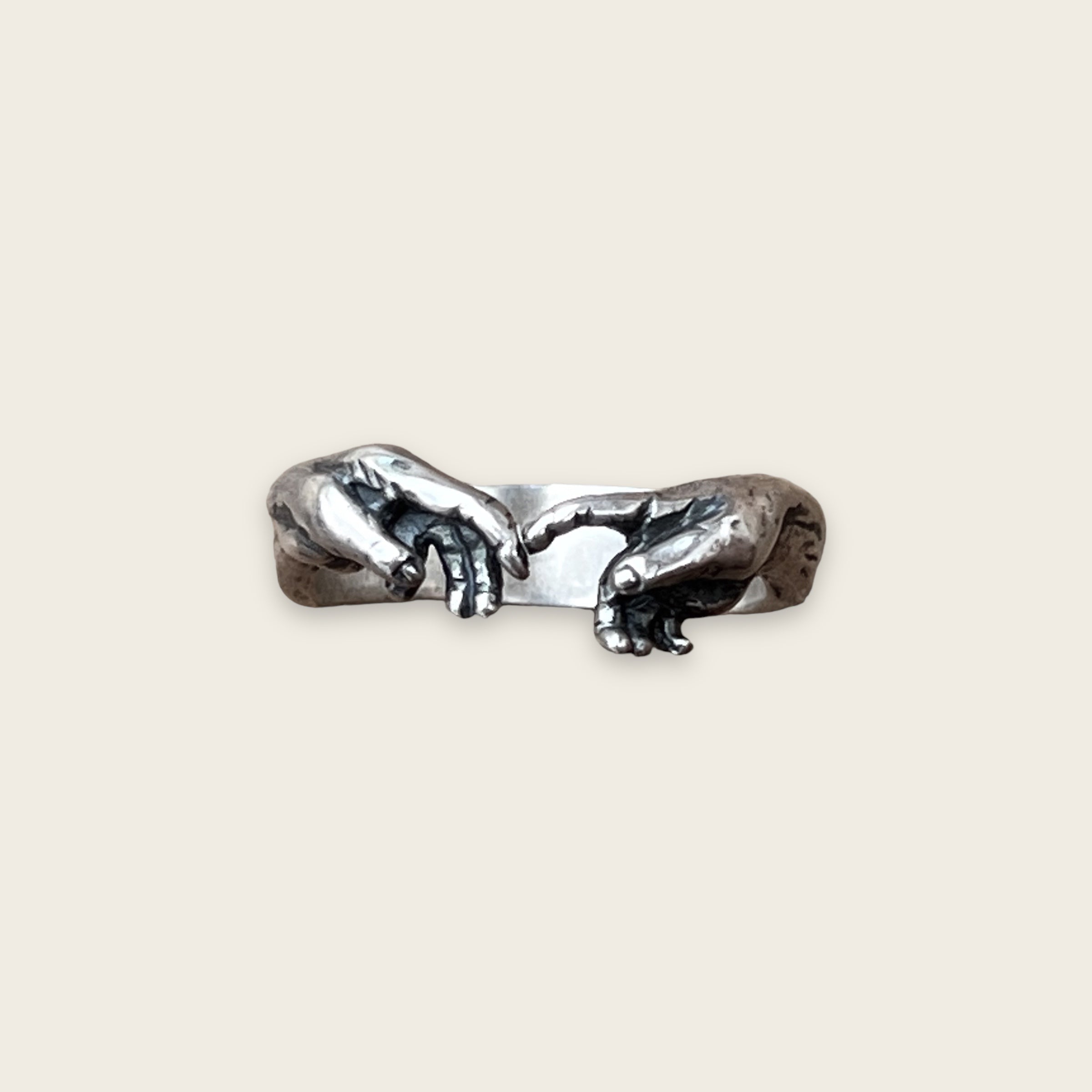 HAND OF GOD RING IN SILVER – Untold-truth-ecom