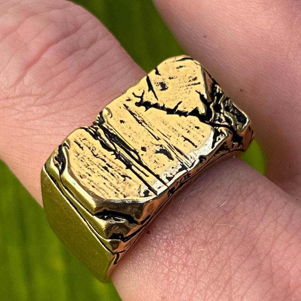 CRACKED RING IN GOLD – Untold-truth-ecom