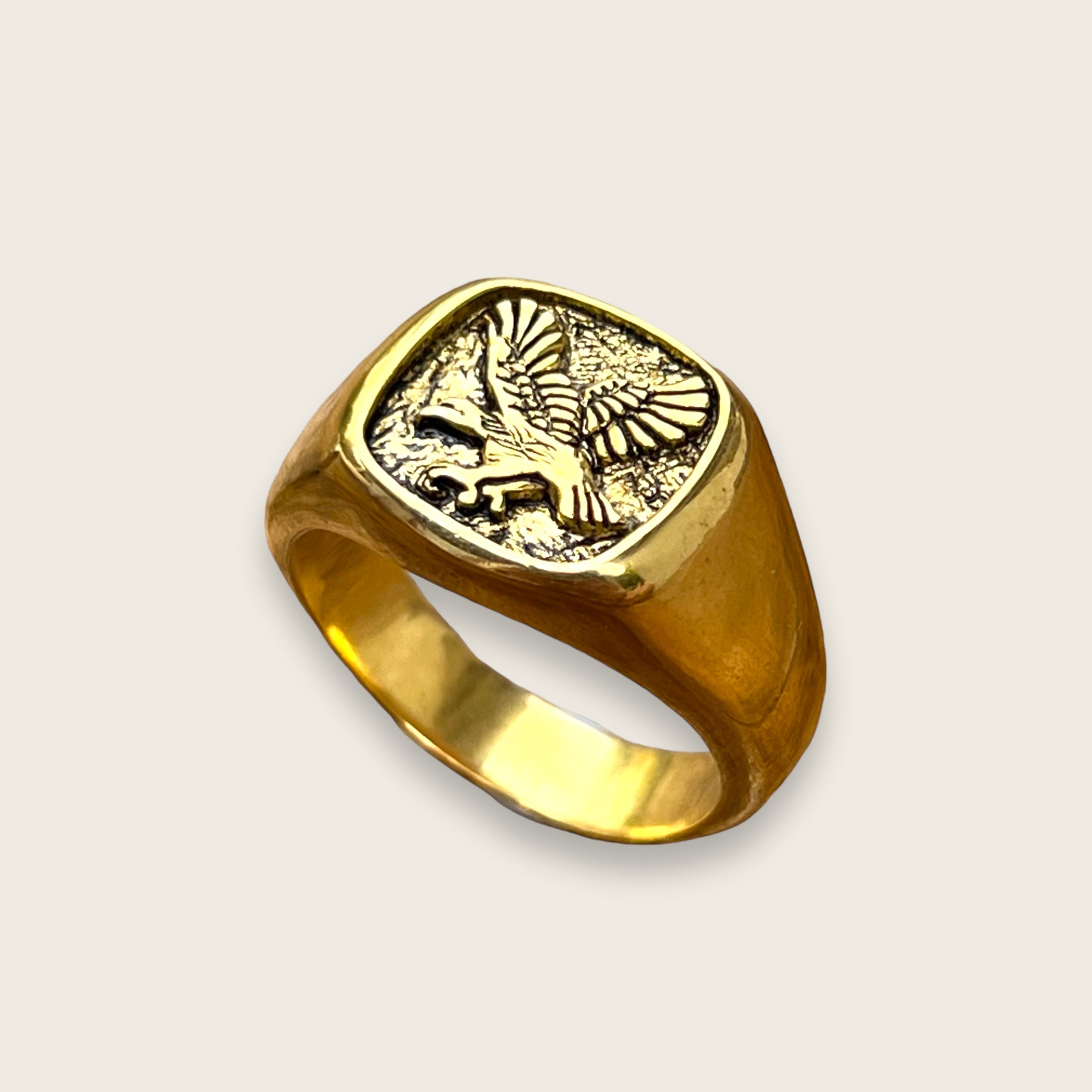 EAGLE RING IN GOLD – Untold-truth-ecom