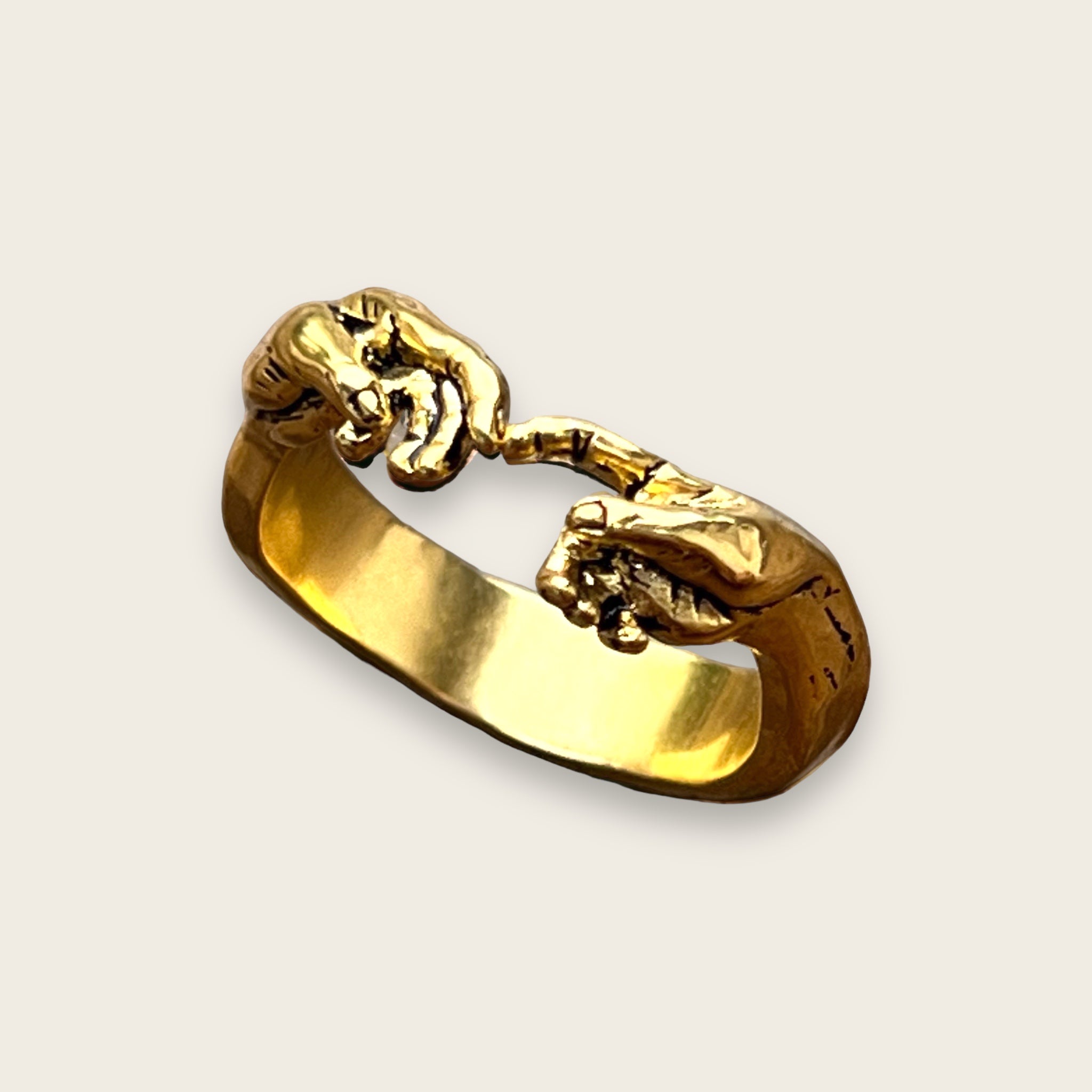 HAND OF GOD RING IN GOLD – Untold-truth-ecom