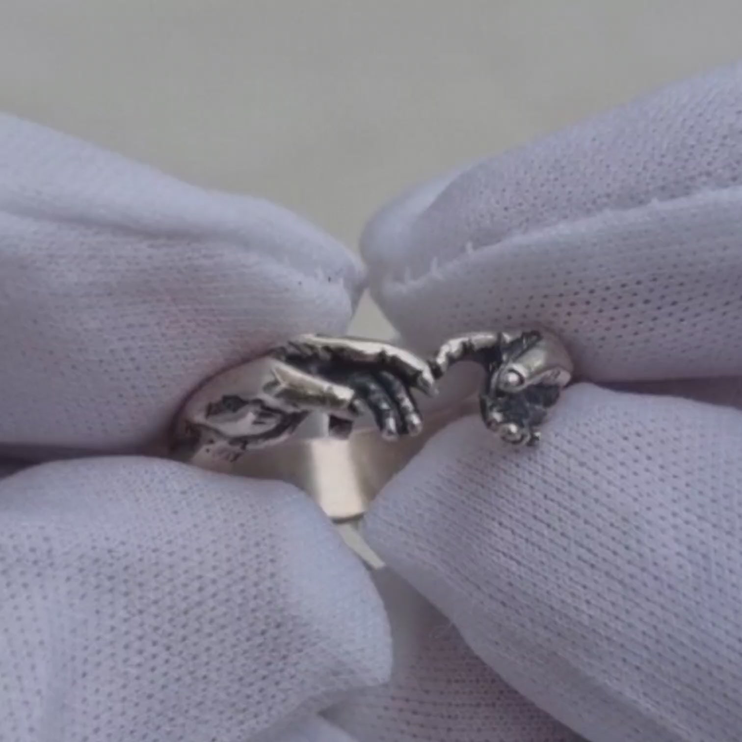 HAND OF GOD RING IN SILVER – Untold-truth-ecom